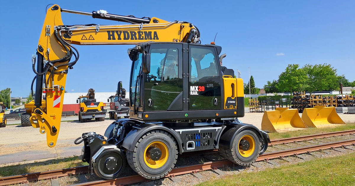Double Cab for Hydrema MX Rail Excavators